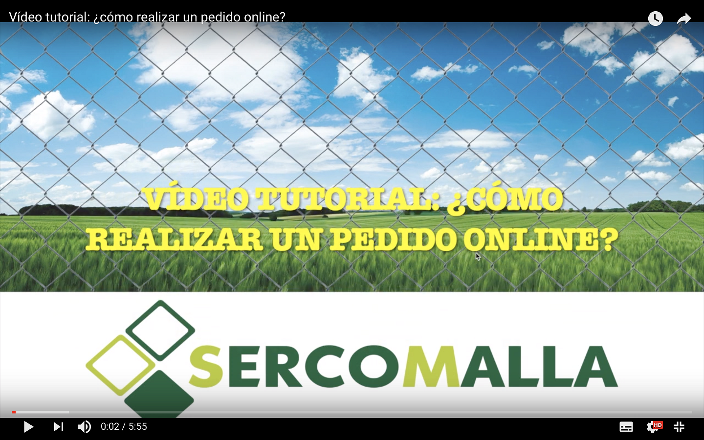 Vídeo tutorial: ¿cómo realizar un pedido online?